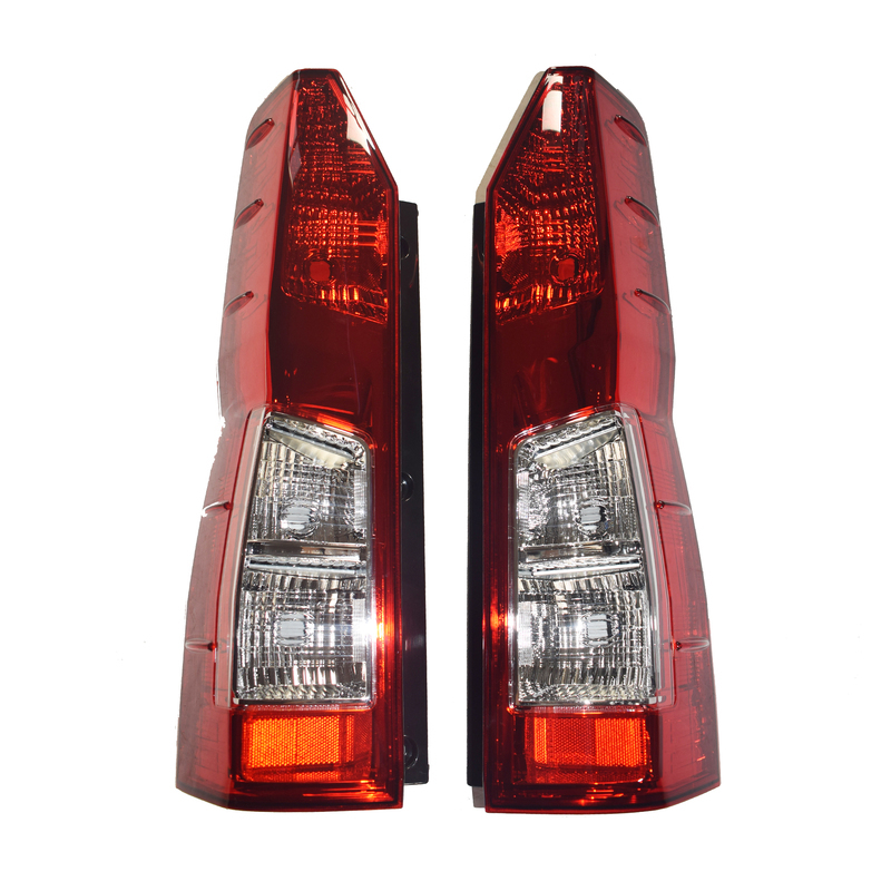Left & Right Rear Tail Brake Lights Lens Fit For Toyota Hiace ...